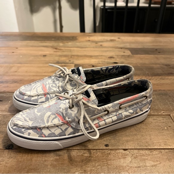 Sperry | Shoes | Women Sperry Topsider Bahama Blue Ship 2 Eye Boat Shoe ...